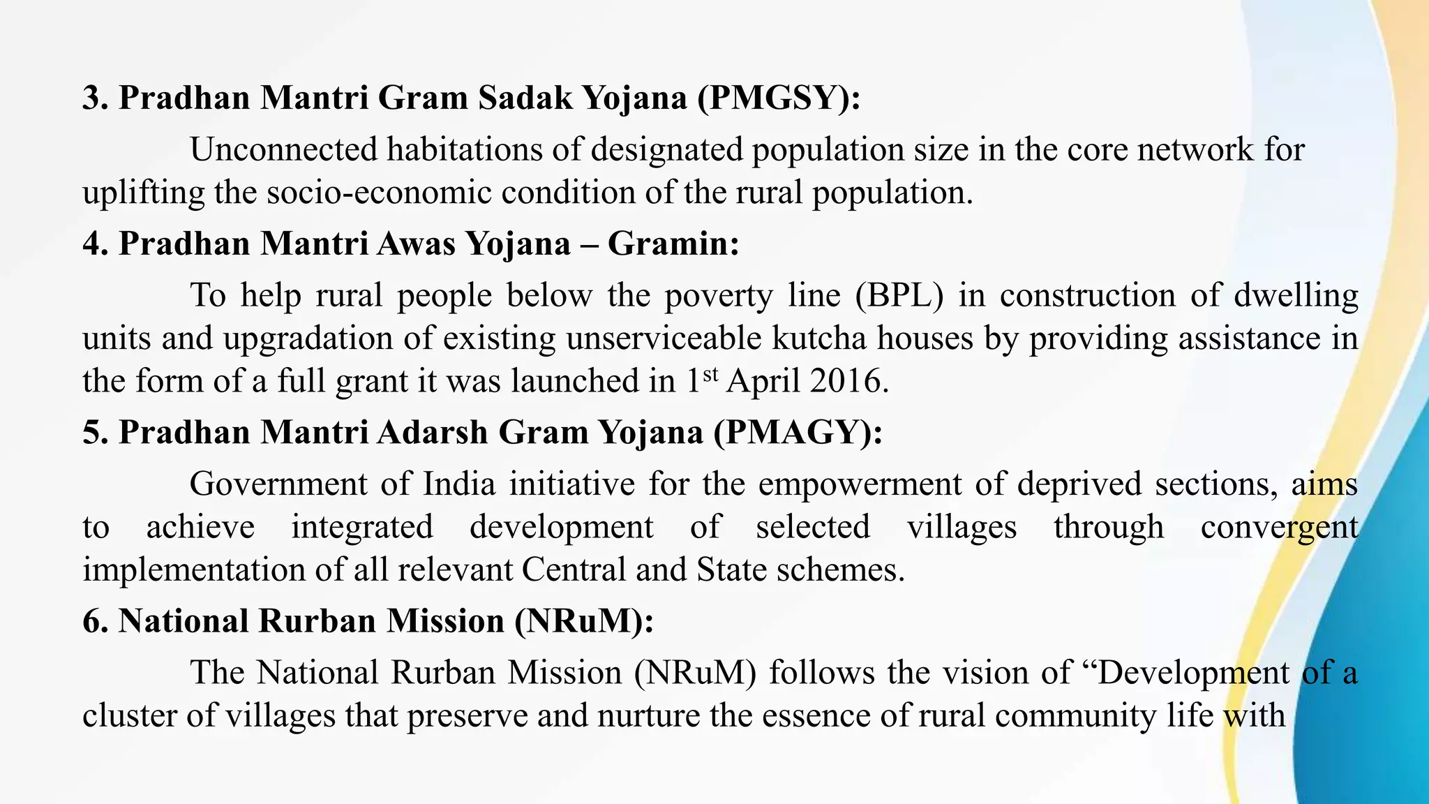 WAYS TO UPLIFT RURAL LIVELIHOODS | PPTX