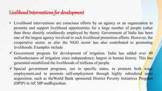 WAYS TO UPLIFT RURAL LIVELIHOODS | PPTX