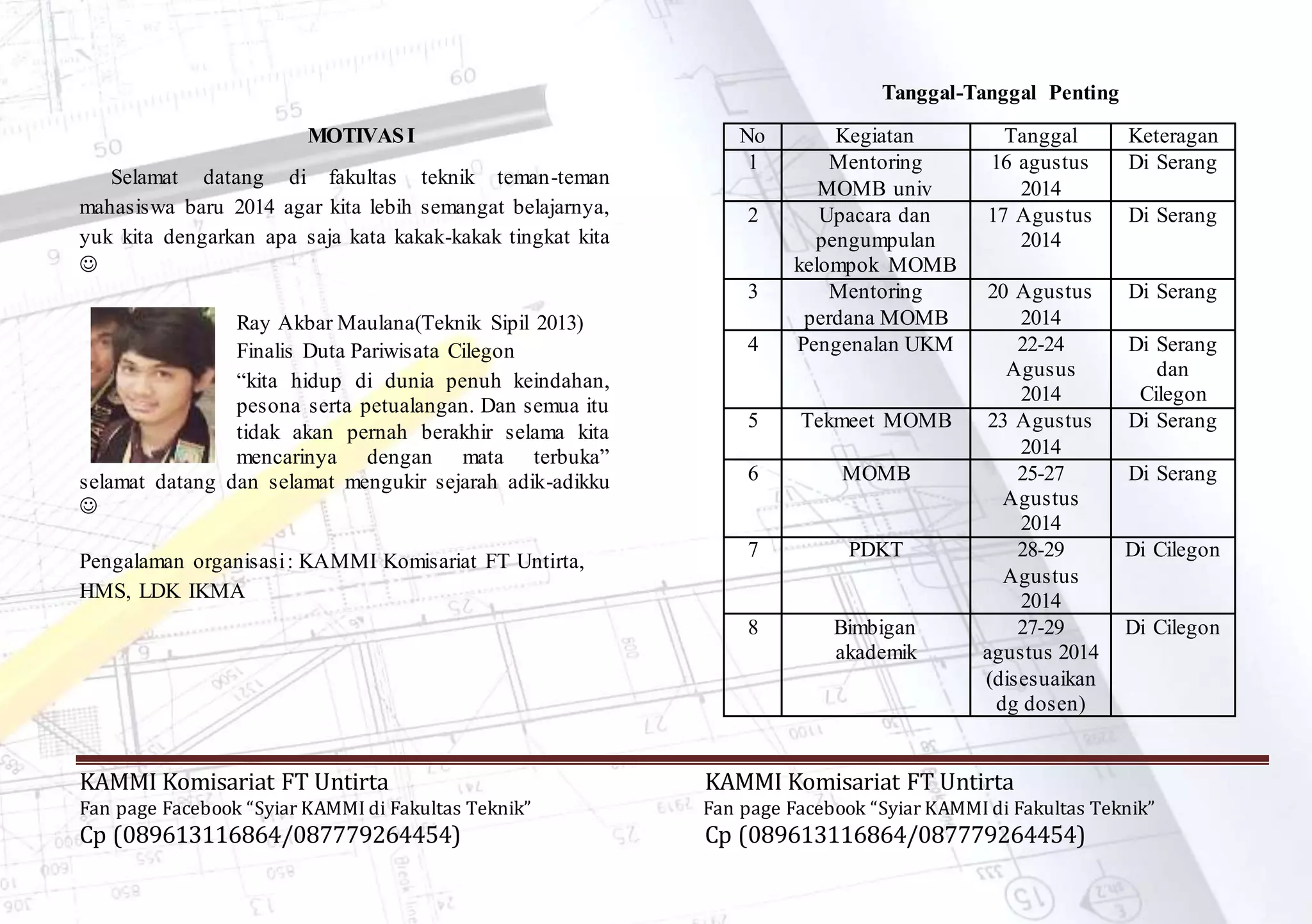 Kammi in campus booklet | DOCX