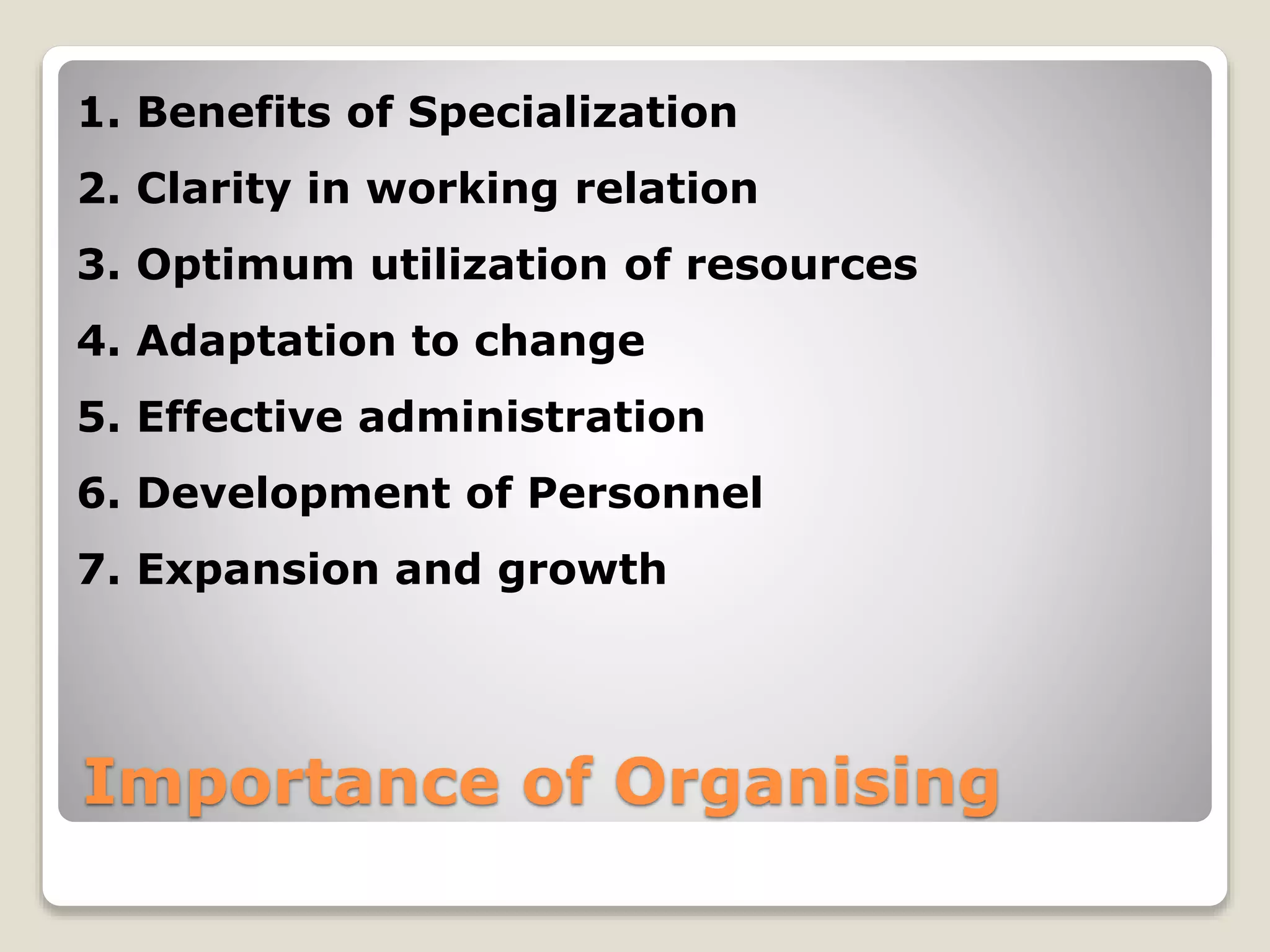 Organising ppt class 12 | PPTX