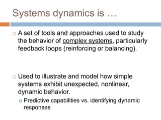 Complex Adaptive Systems in Health | PPTX