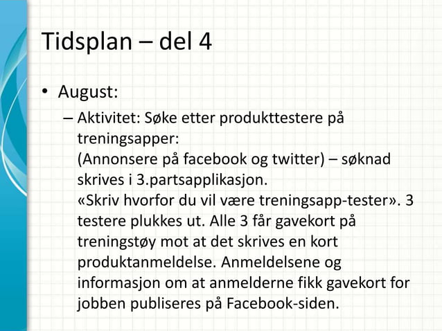 Kampanje - sosiale medier | PPTX