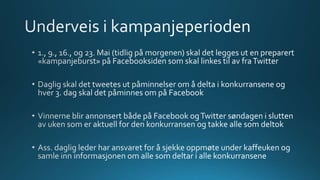 Kampanje på stasjonen | PPTX