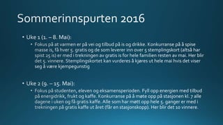 Kampanje på stasjonen | PPTX