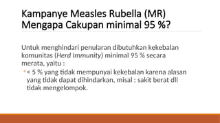Kampanye Measles Rubella (IMUNISASI).ppt