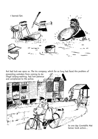 Mat Kampung Boy Kartun Klasik Kampung Boy Pergi Sekolah