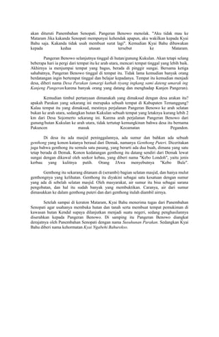 Kampungku bernama benowo | PDF