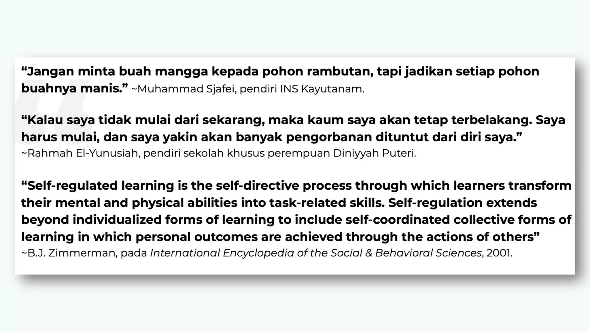Merdeka Belajar adalah Belajar Merdeka | PPT