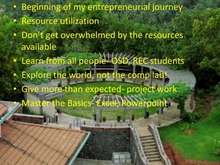 My IIM-Kampus years | PPT