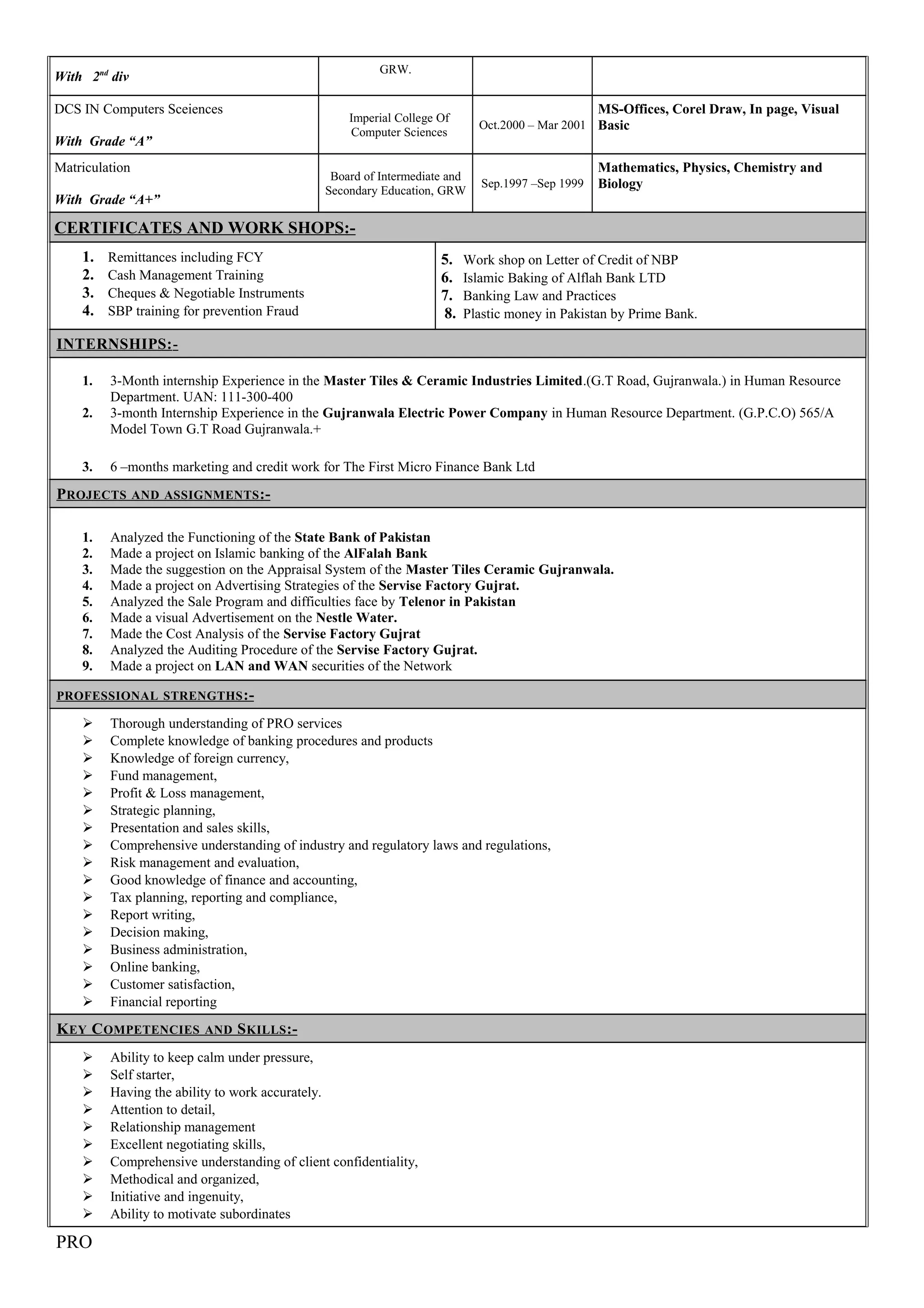 Kamran cv | DOC