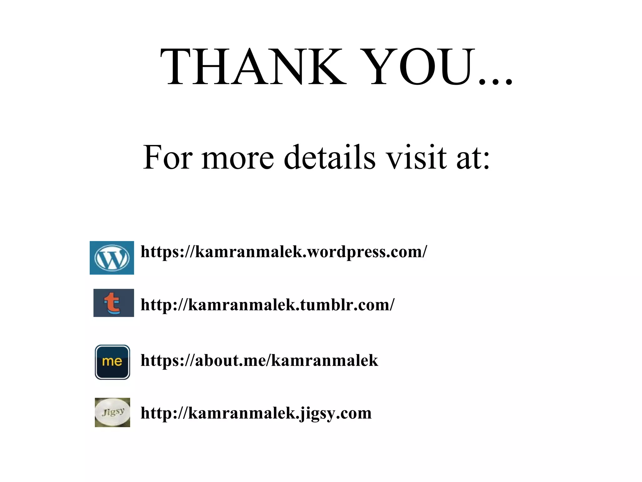 Kamran Malek Company President | PPT