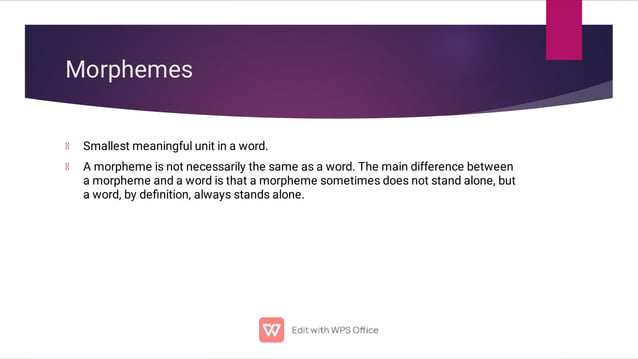 Morphology & Morpheme | PDF | Geology | Science