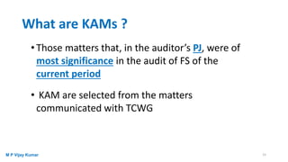 KAM : Important Communication to Stakeholders : Tool for Auditors and ...