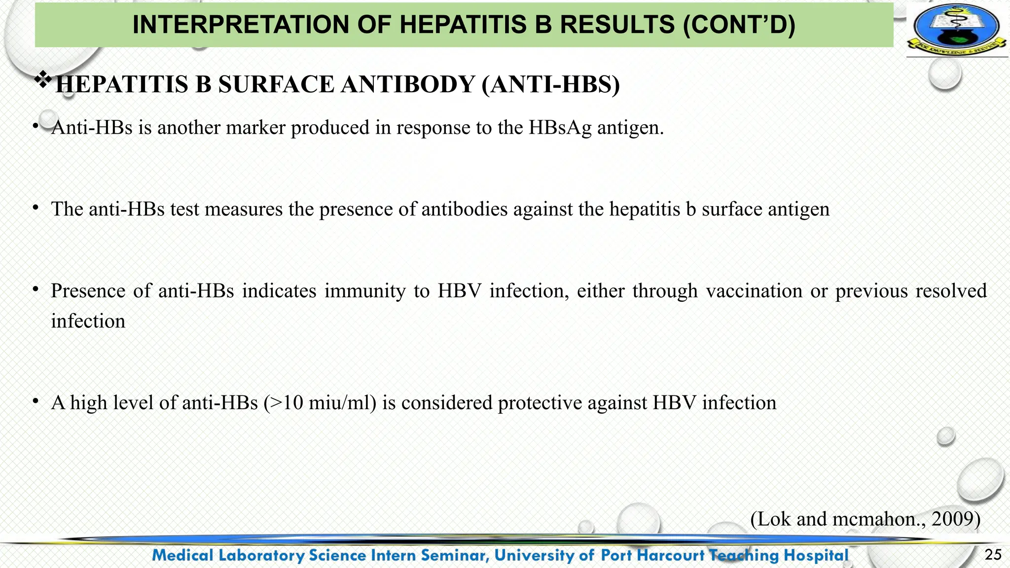Hepatitis b diagnosis and prevention in the laboratory .pptx