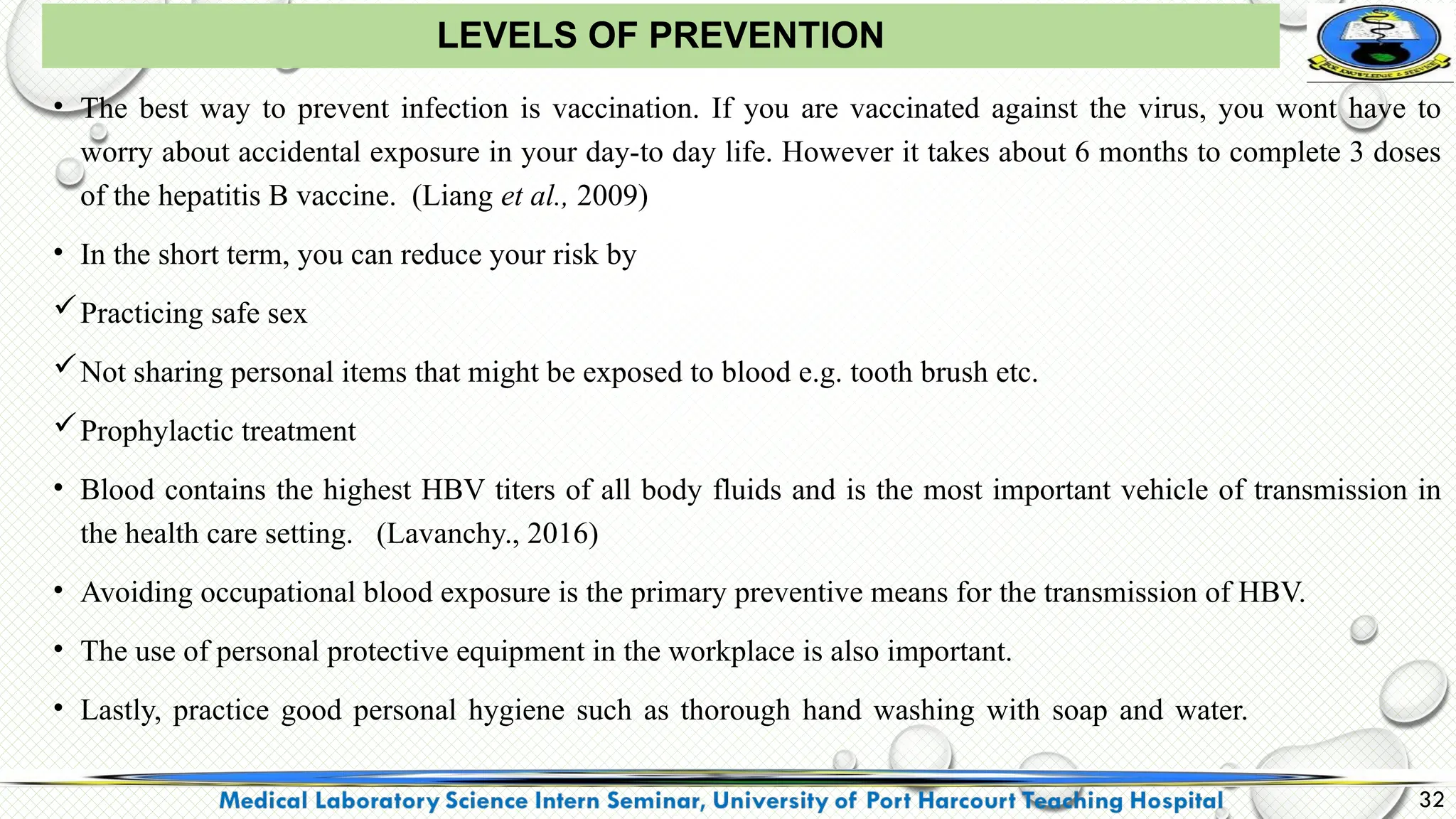 Hepatitis b diagnosis and prevention in the laboratory .pptx