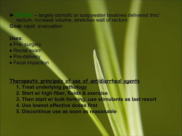 GIT pharmacology | PPT | Digestive Disorders | Diseases and Conditions