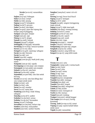 Kamus sasak | PDF