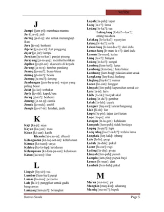 Kamus sasak | PDF