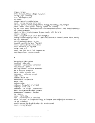 Kamus bahasa banjar | PDF