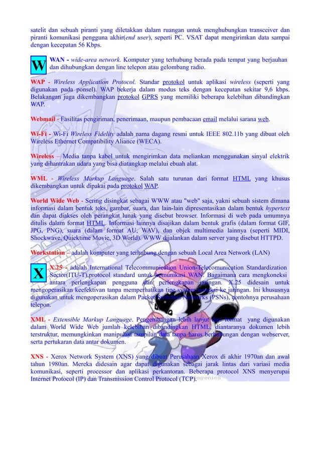 Kamus istilah jaringan | PDF