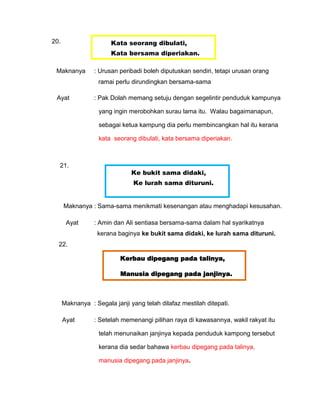 Kamus perbilangan | DOCX