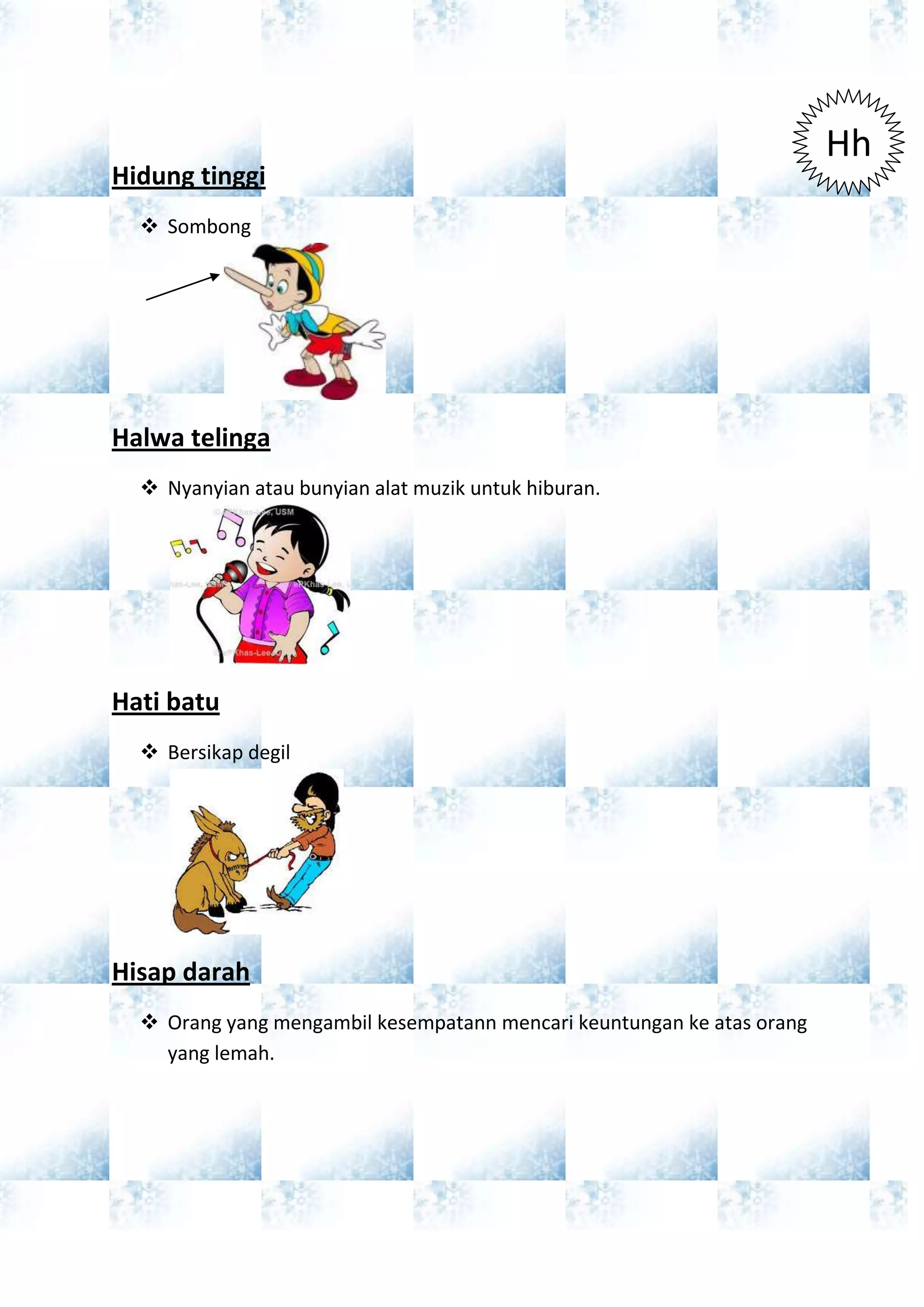 Kamus peribahasa | DOCX