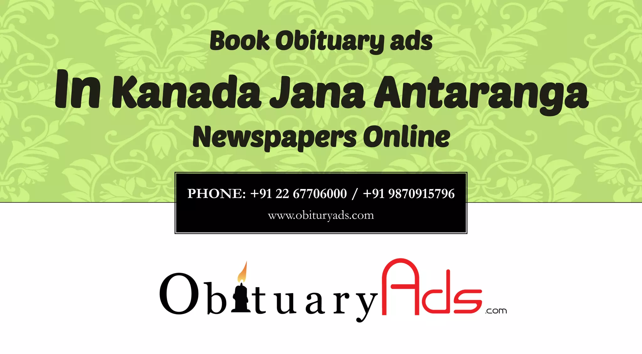 Kanada jana antaranga | PPT