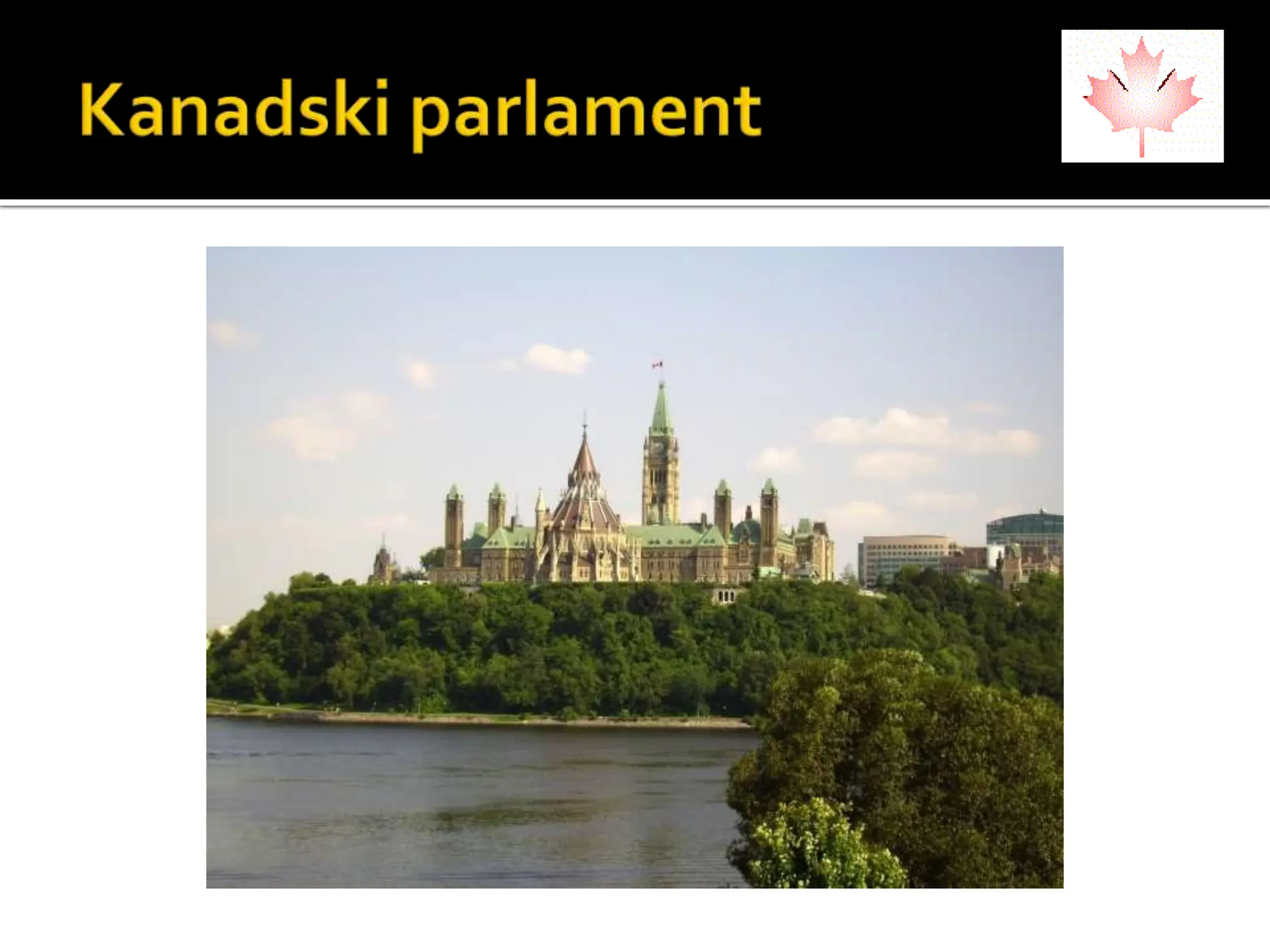 Kanada VIII razred - geografija, reljef, klima, vode... | PPTX