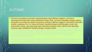 Kanak kanak bekeperluan pendidikan khas | PPTX