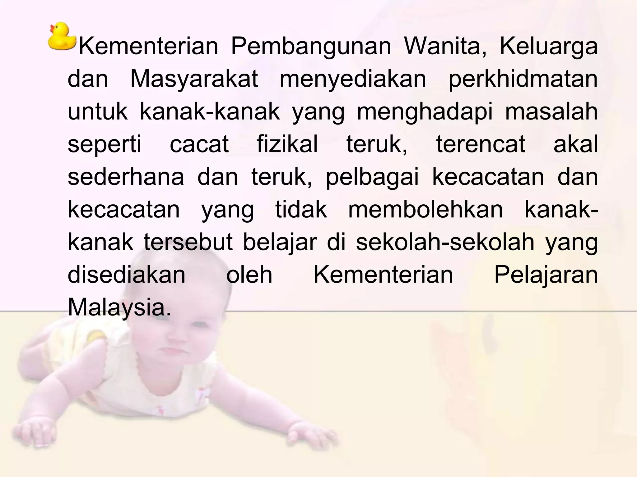 Kanak kanak keperluan khas | PPTX