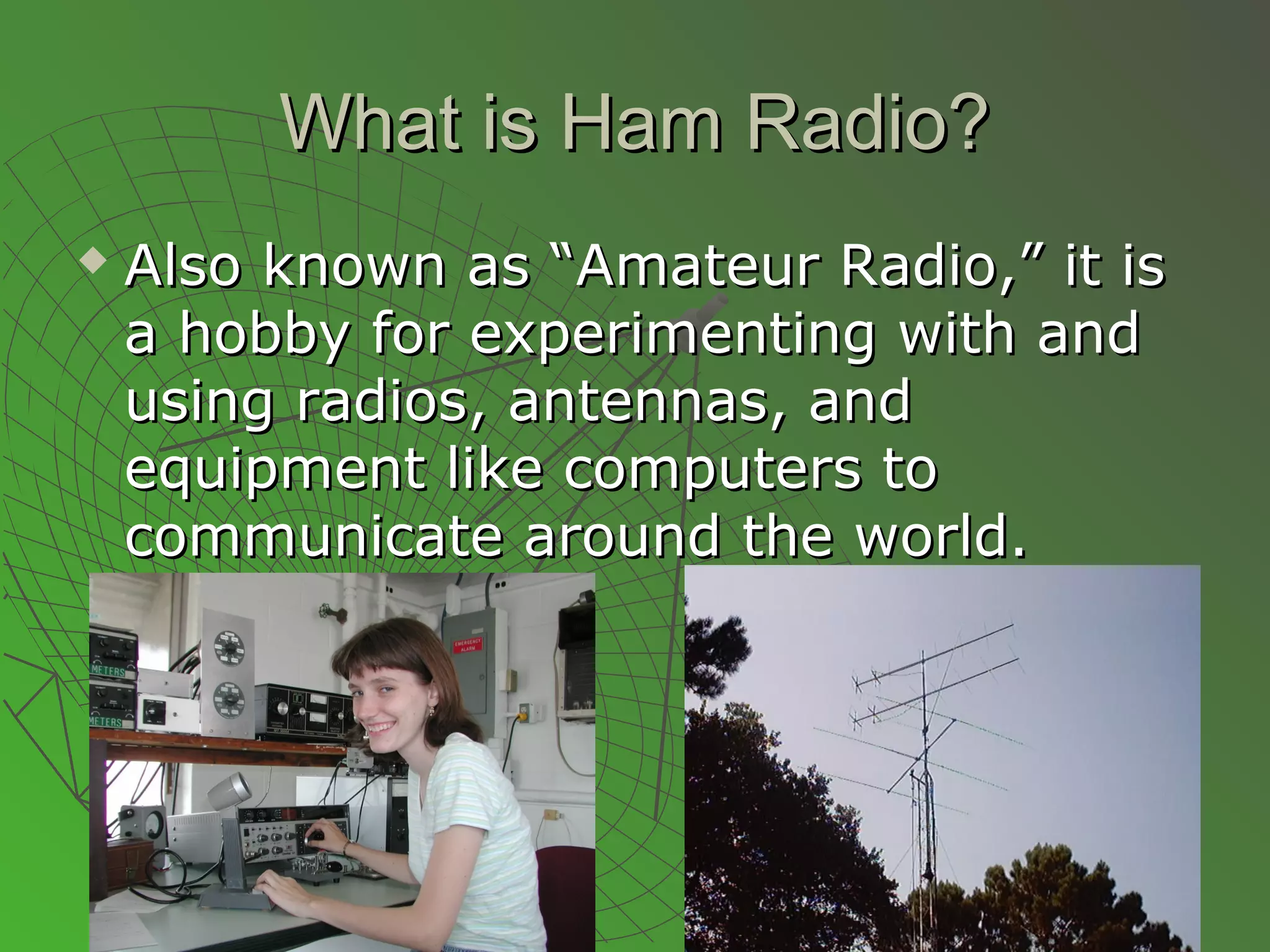 Introduction to Amateur (Ham) Radio - For Elementary School Students by ...