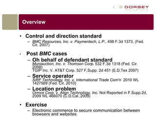 Kanako Yokoi The Direct Infringement Of Method Claim Ppt | PPT