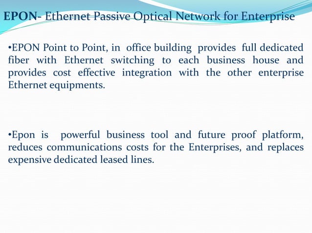 Kanazia ftth presentation | PPT