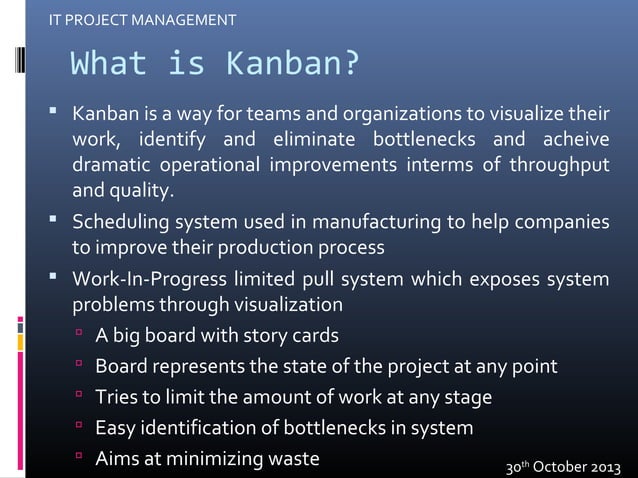 KANBAN | PPT | Technology & Computing