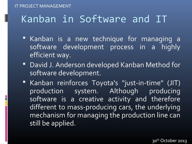 KANBAN | PPT | Technology & Computing