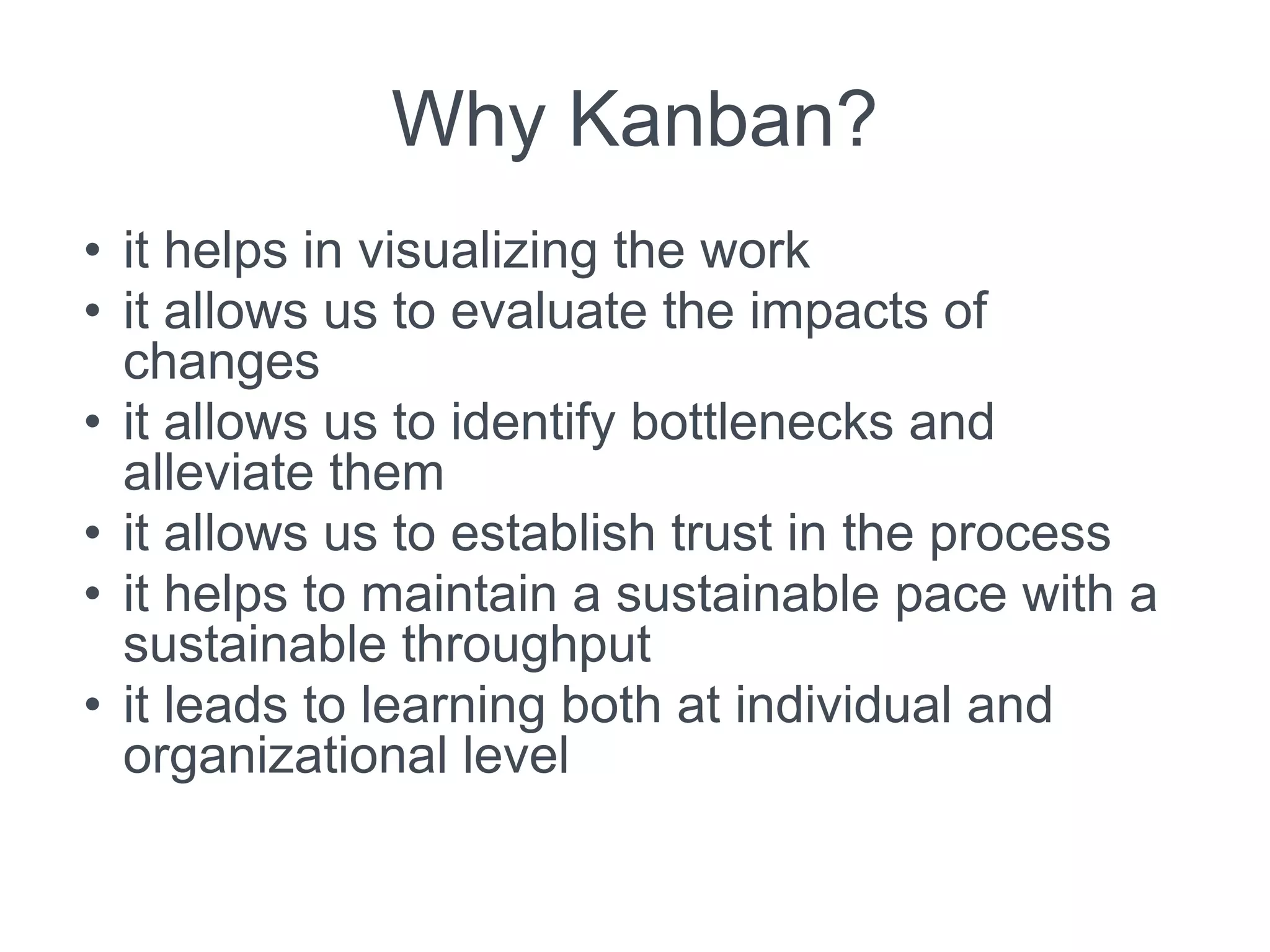 KanBan approach to project management | PDF
