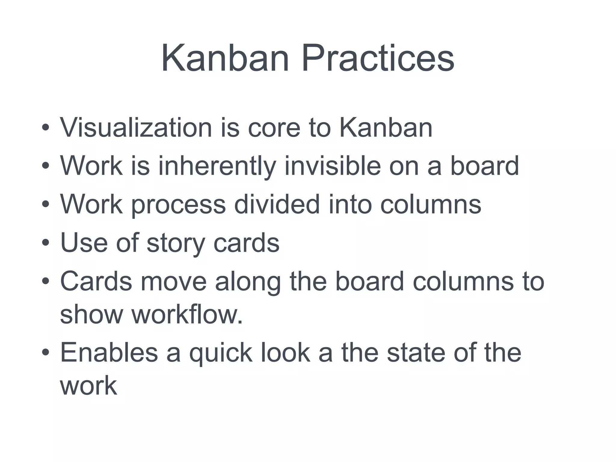 KanBan approach to project management | PDF