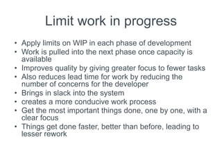 KanBan approach to project management | PDF