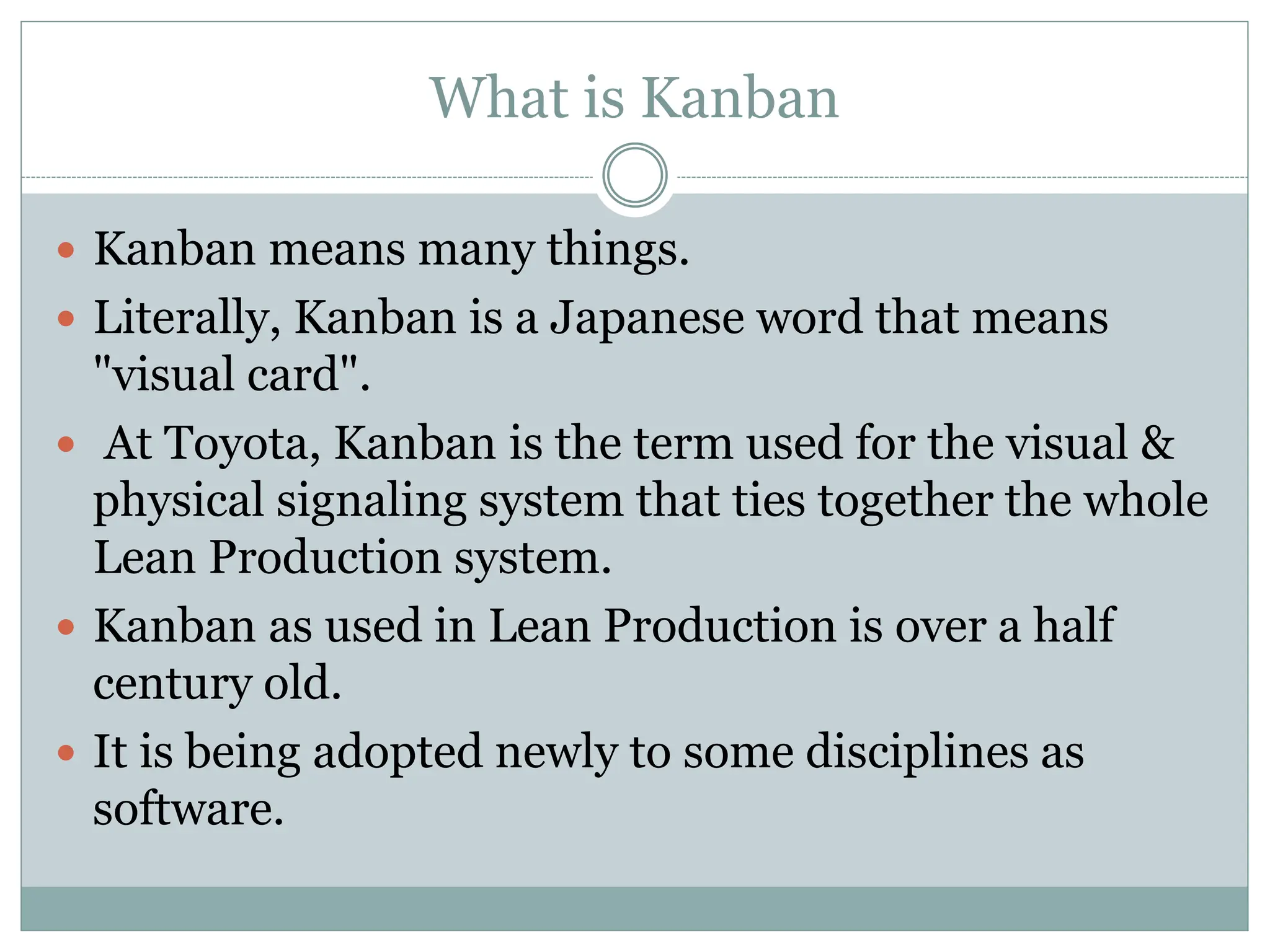Kanban__Training_PPTX for Implementation | PPTX