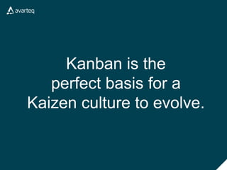 Kanban: Kaizen - Culture of continuous improvement | PPTX | Business ...