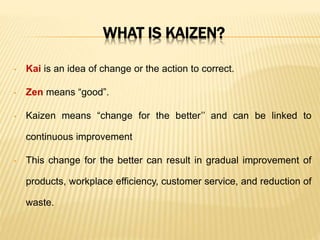 Kanban kaizen | PPTX