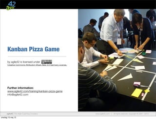 agile42 Kanban Pizza Game | PDF