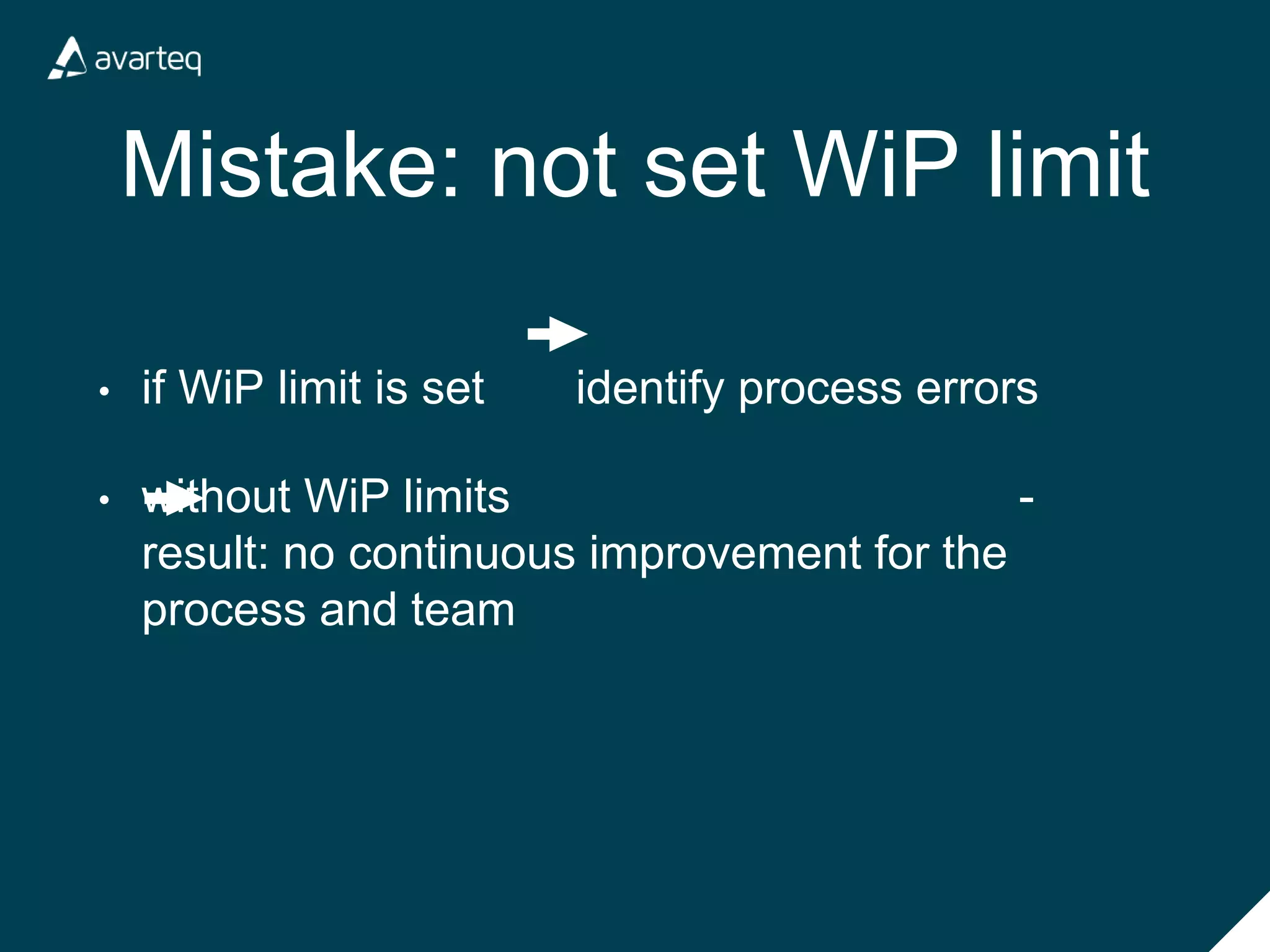 Kanban - Set Work in Progress Limits | PPTX