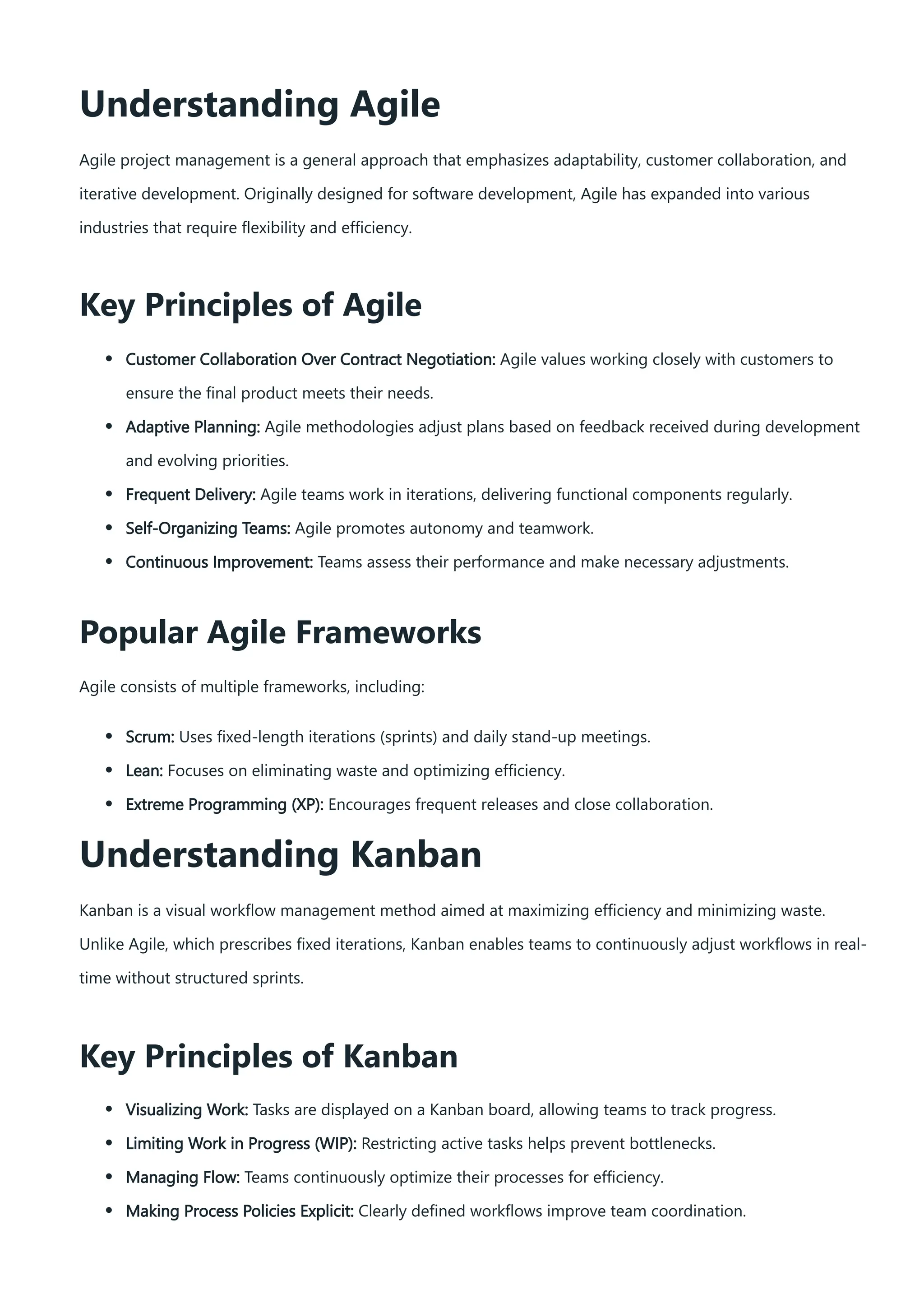 Kanban vs Agile: Key Differences Explained for Teams | PDF