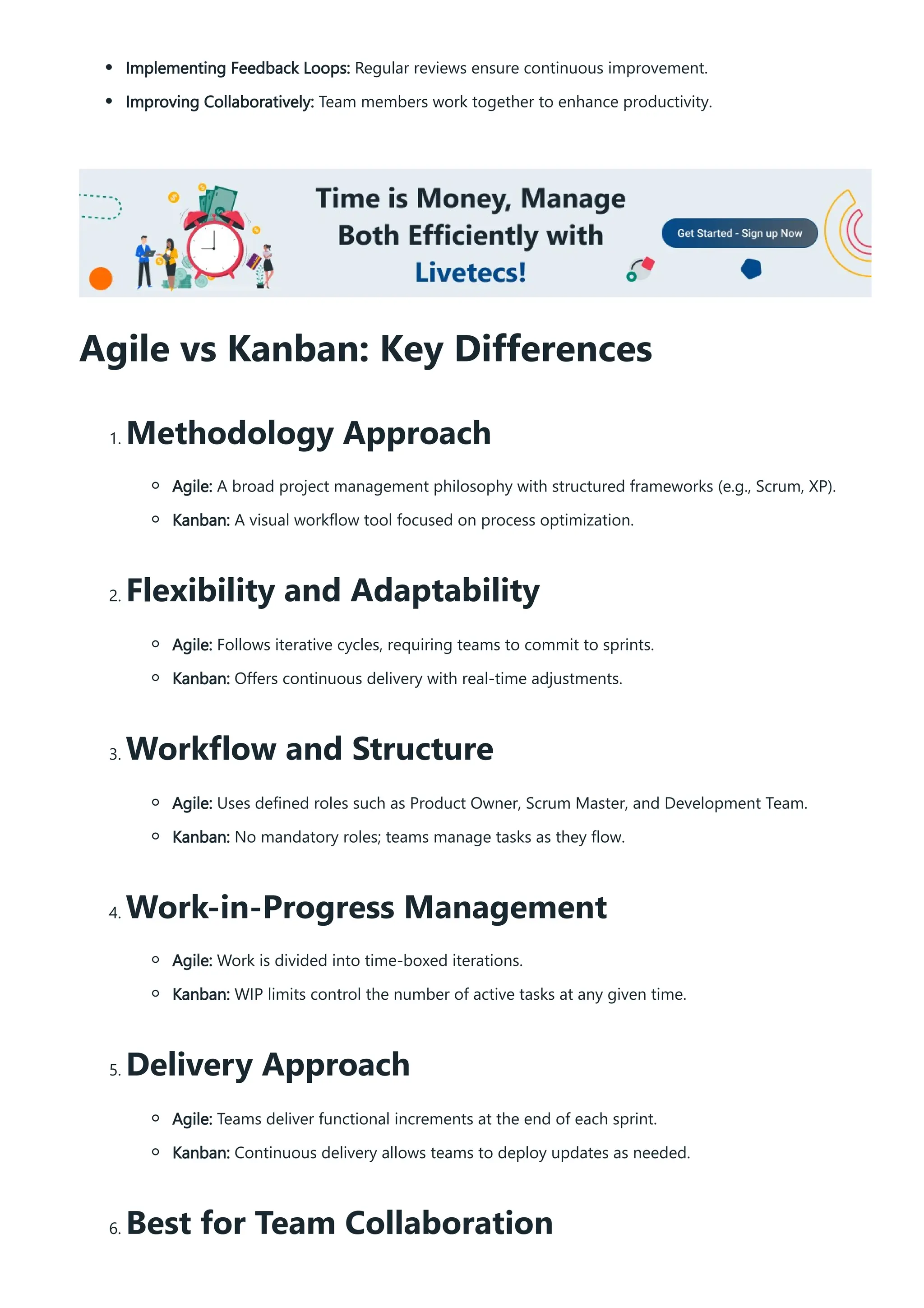 Kanban vs Agile: Key Differences Explained for Teams | PDF