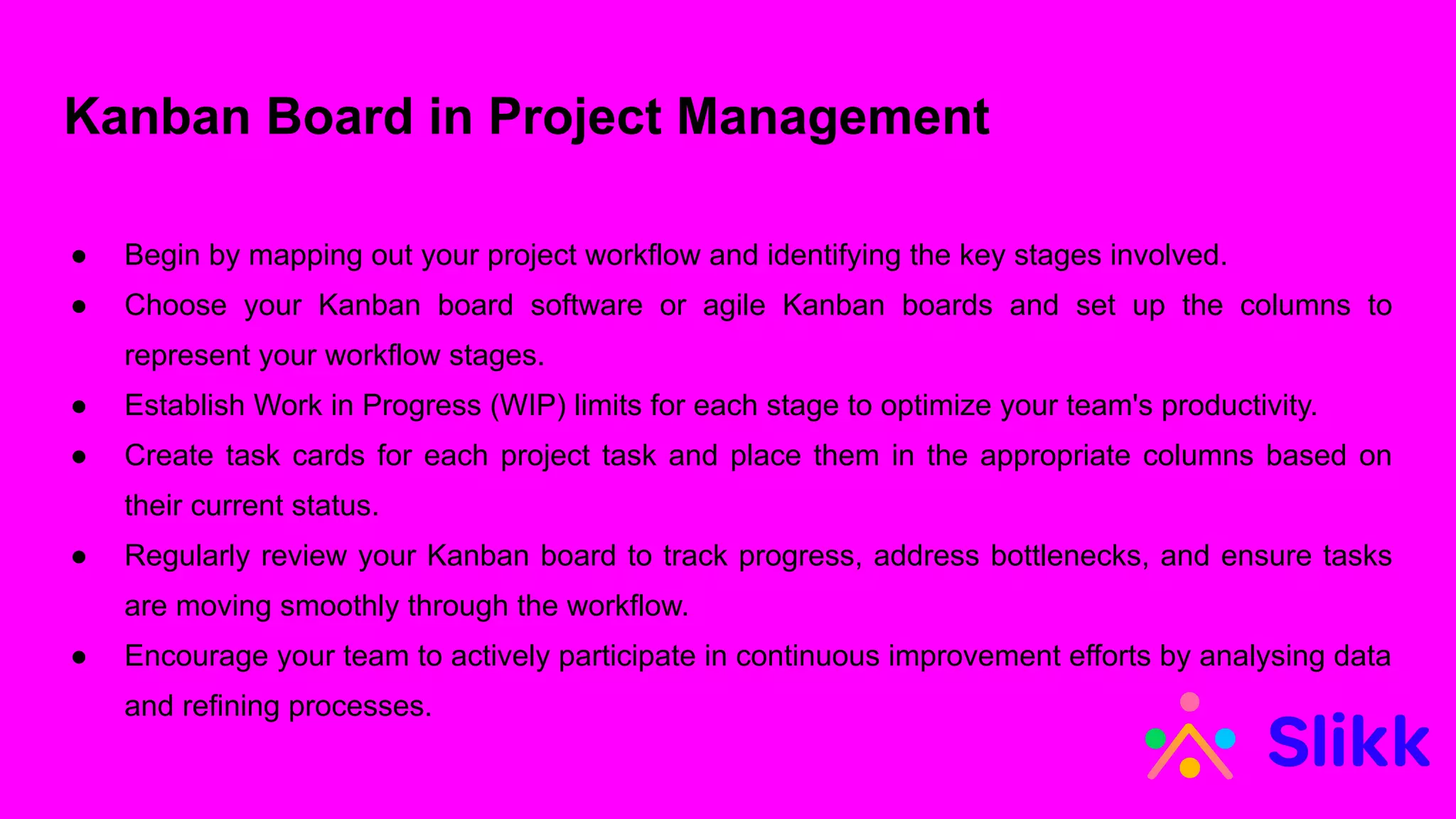 Kanban Board in Project Management | PDF