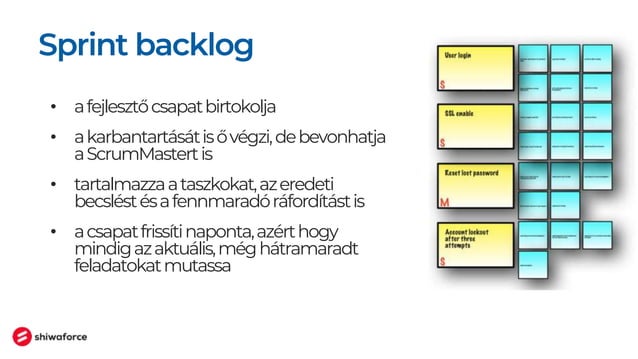 Kanban és Scrum - alapok, szerepek, események és dokumentumok | PPT