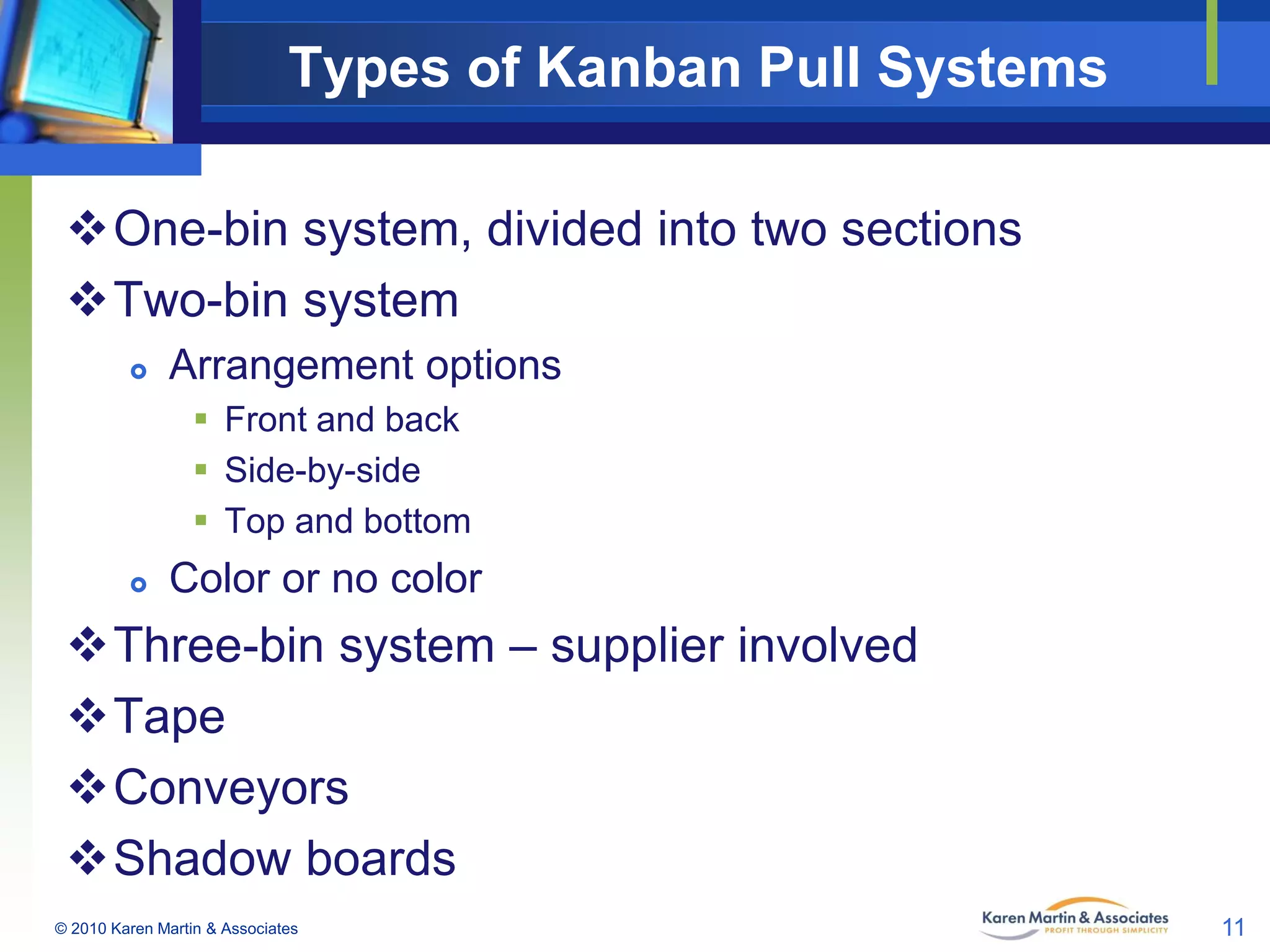 Implementing Kanban Pull Systems in Office & Service Environments | PDF