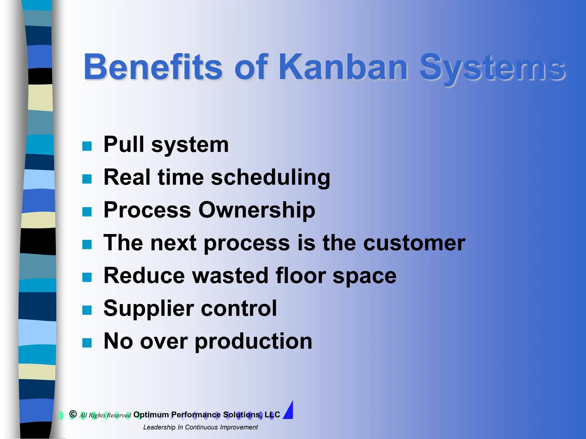 Kanban System for Effective Just in Time Manufacturing | PPT
