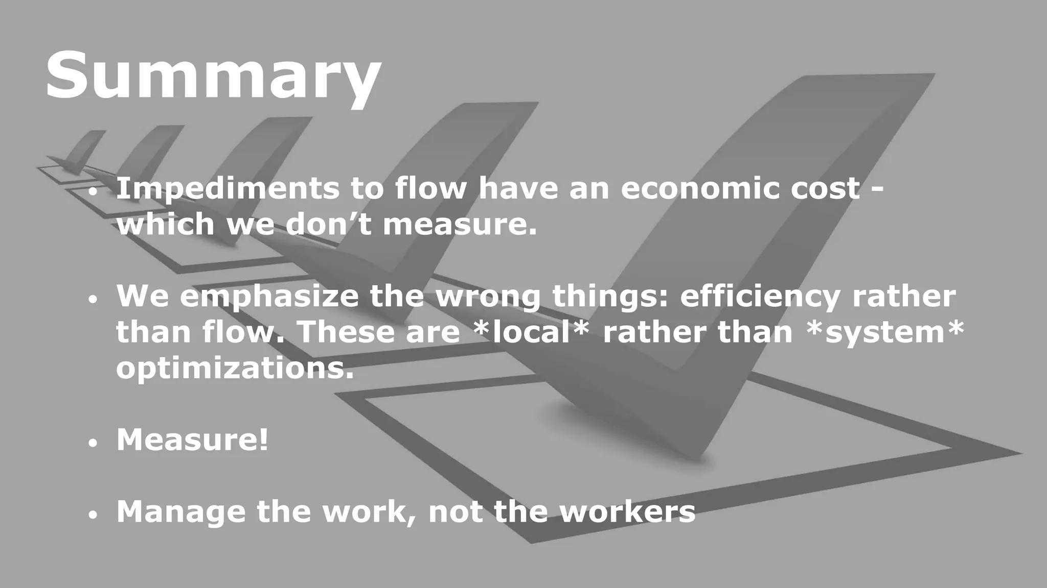 Kanban series talk - Managing Flow | PPT